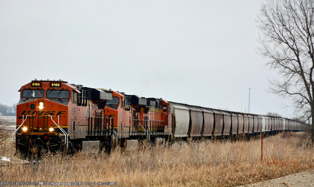 BNSF 8166